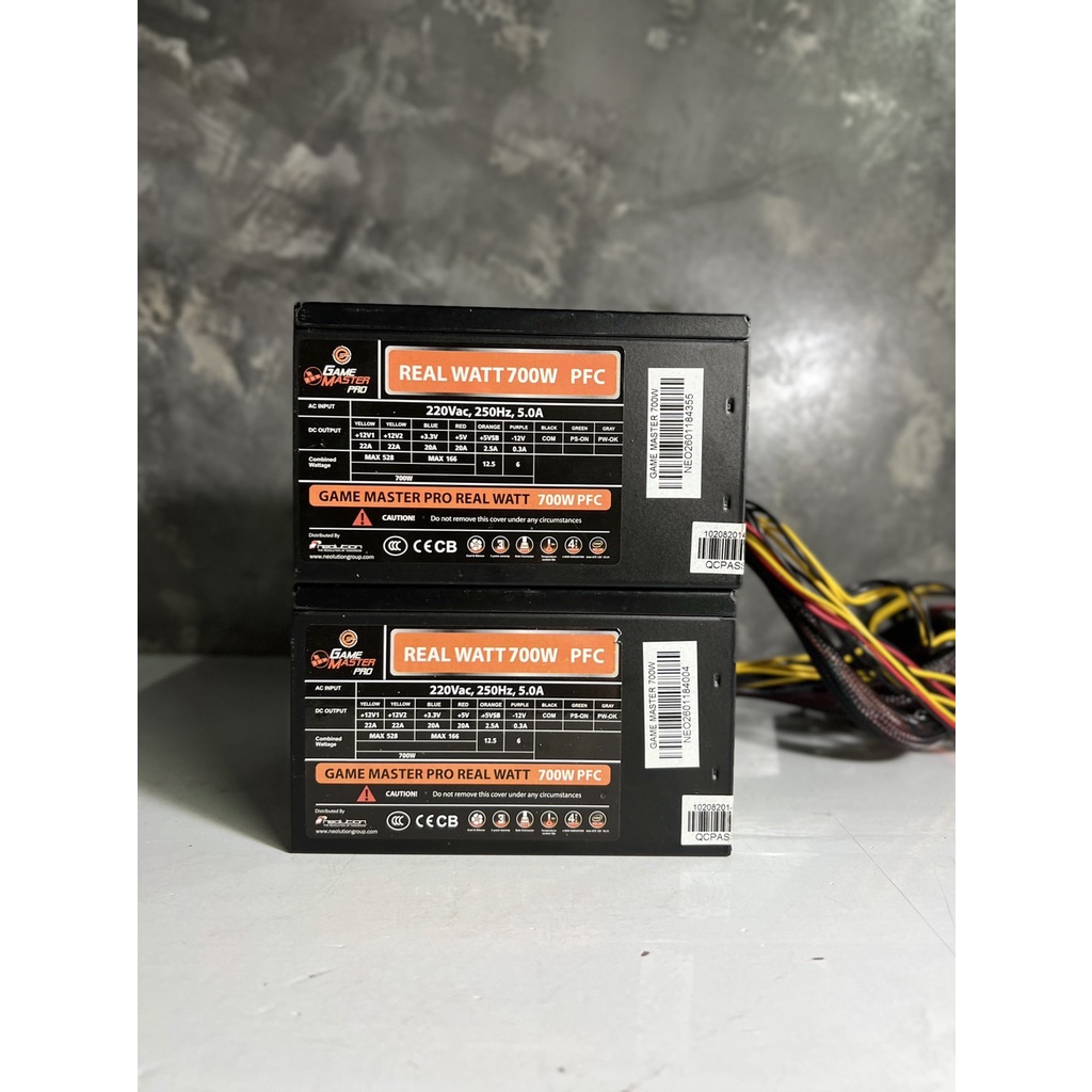 POWER SUPPLY (PSU) 700W NEOLUTION GAMEMASTER พาวเวอร์ซัพพลาย | Shopee Thailand