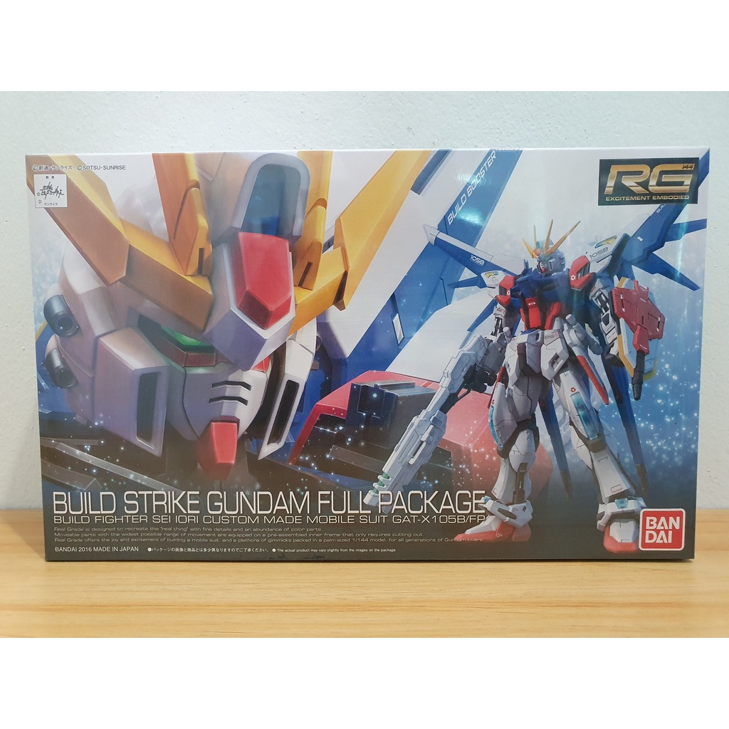 Bandai RG Build Strike Gundam Full Package - โมเดล กันดั้ม กันพลา ...