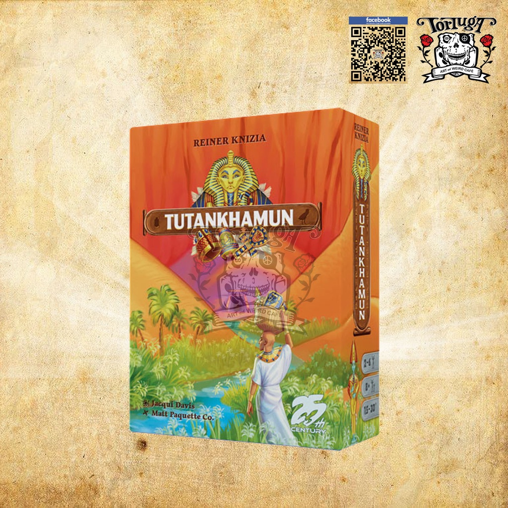 Tutankhamun Boardgame เกมส์จำลอง สร้างสุสาน ฟาโรห์ ตุตันคามุน ไปตาม ...