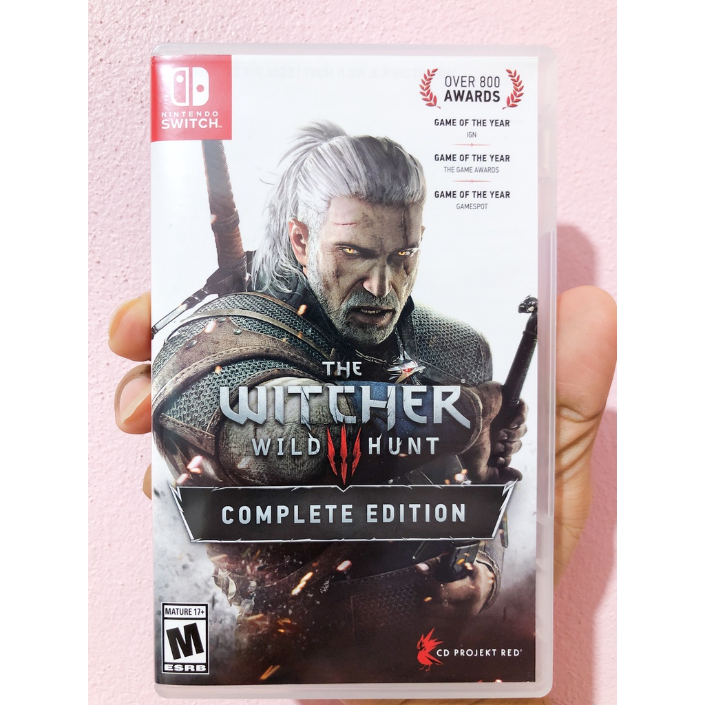 แผ่นเกมส์ Nintendo Switch : The Witcher 3 Wild Hunt Complete Edition (มือ2) (มือสอง) | Shopee ...