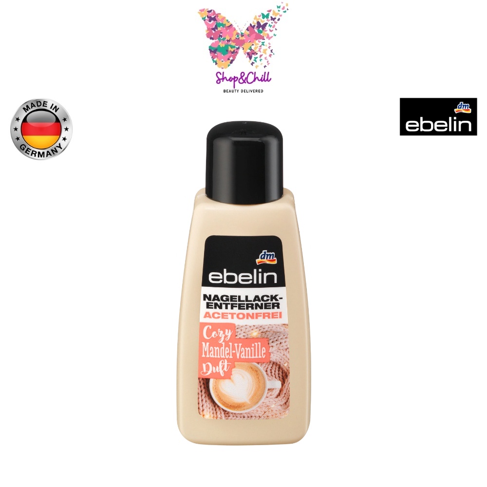 น้ำยาล้างเล็บสูตรไม่มีอะซิโตน ebelin Cozy Almond-Vanilla Fragrance Nail ...