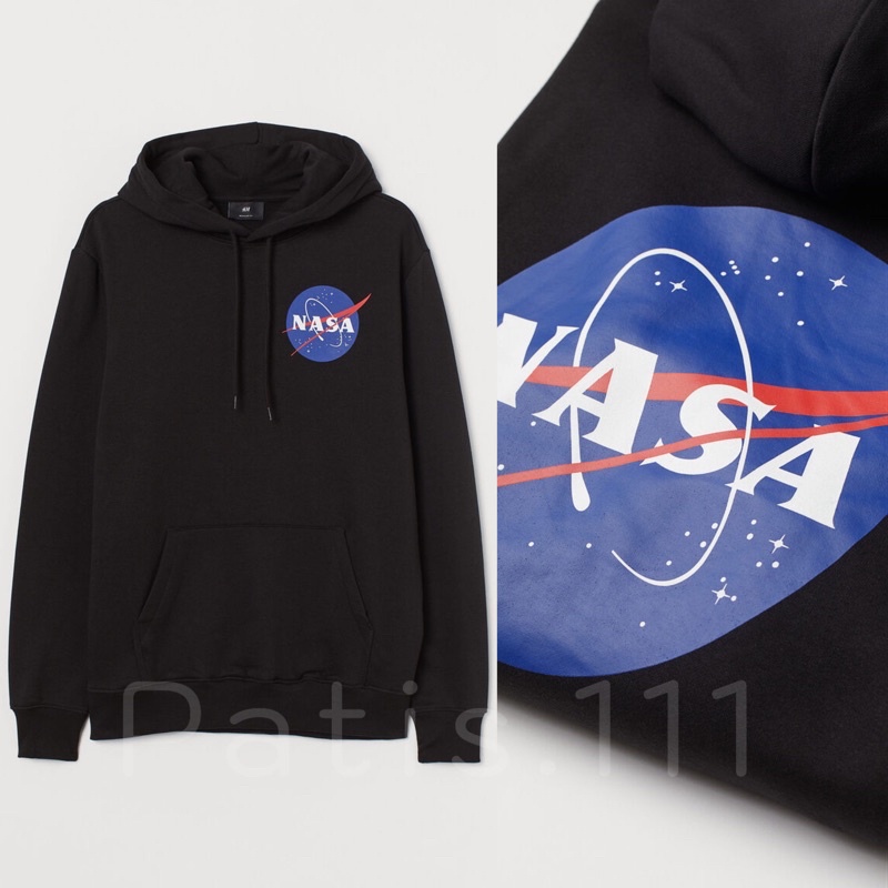 เสื้อ Hoodie nasa (H&M💯) | HDM | Shopee Thailand