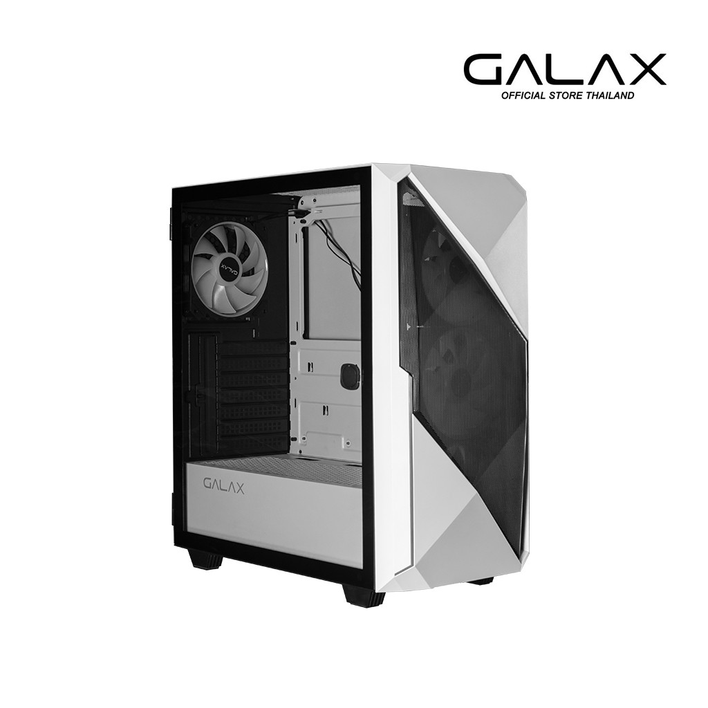GALAX REVOLUTION 01 WHITE- MID TOWER GAMING CASE | Shopee Thailand