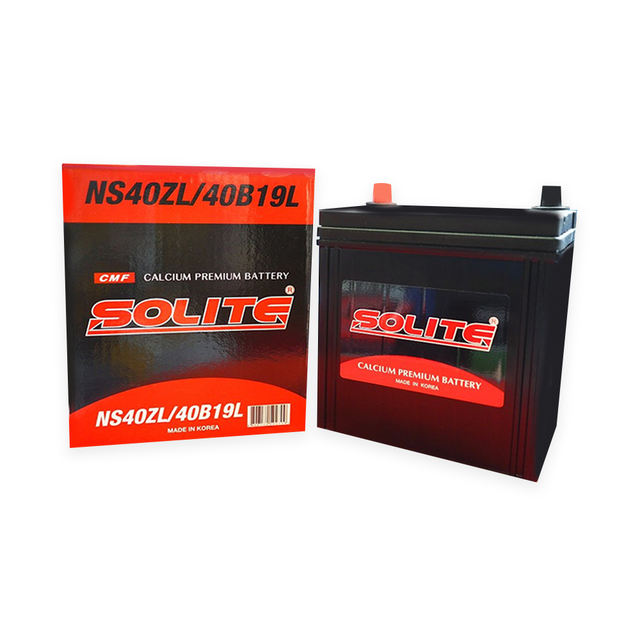 BATTERY SMF SOLITE 40B19 L 35Amp. ( แบตเตอรี่แห้งแท้ 100 %) | Shopee ...