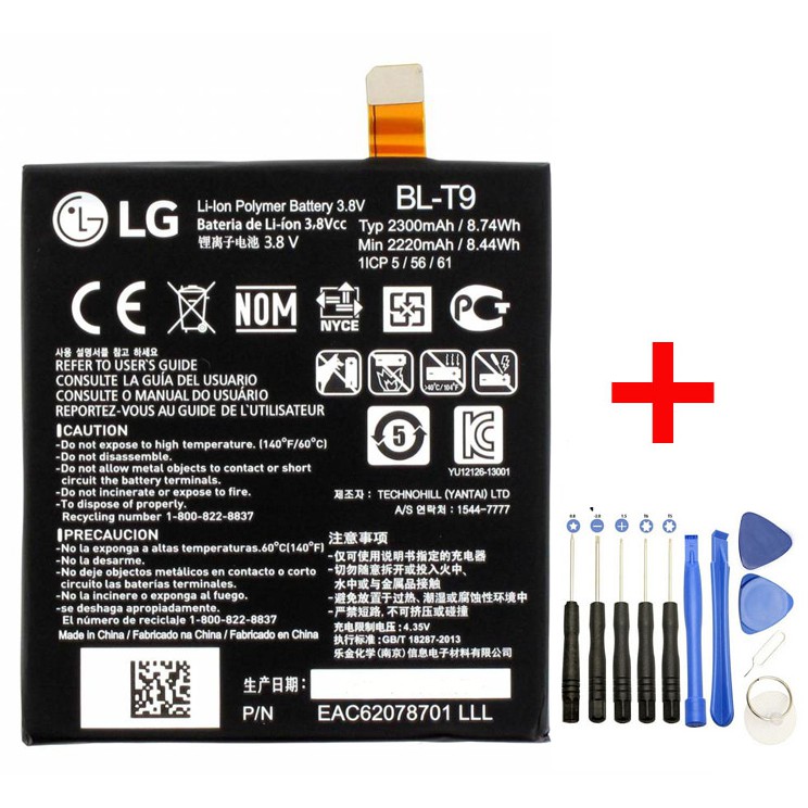 แบตเตอรี่ BL-T9 LG Nexus 5 , LG D820 , LG D821 รับประกัน 3 เดือน | Shopee Thailand