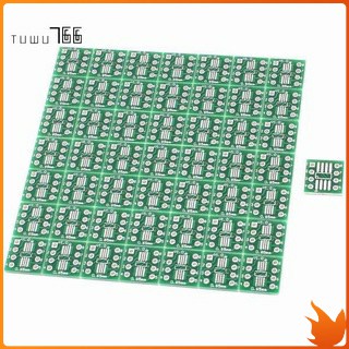 50 ชิ้น sop 8 ssop 8 tsop 8 smd to dip 8 อะแดปเตอร์บอร์ดโมดูลเชื่อมต่อ ...