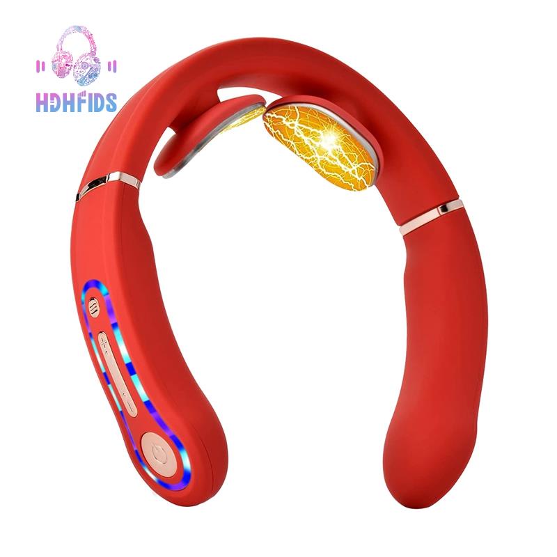 Neck Massager,Intelligent Portable Electromagnetic Pulse Neck Massager ...