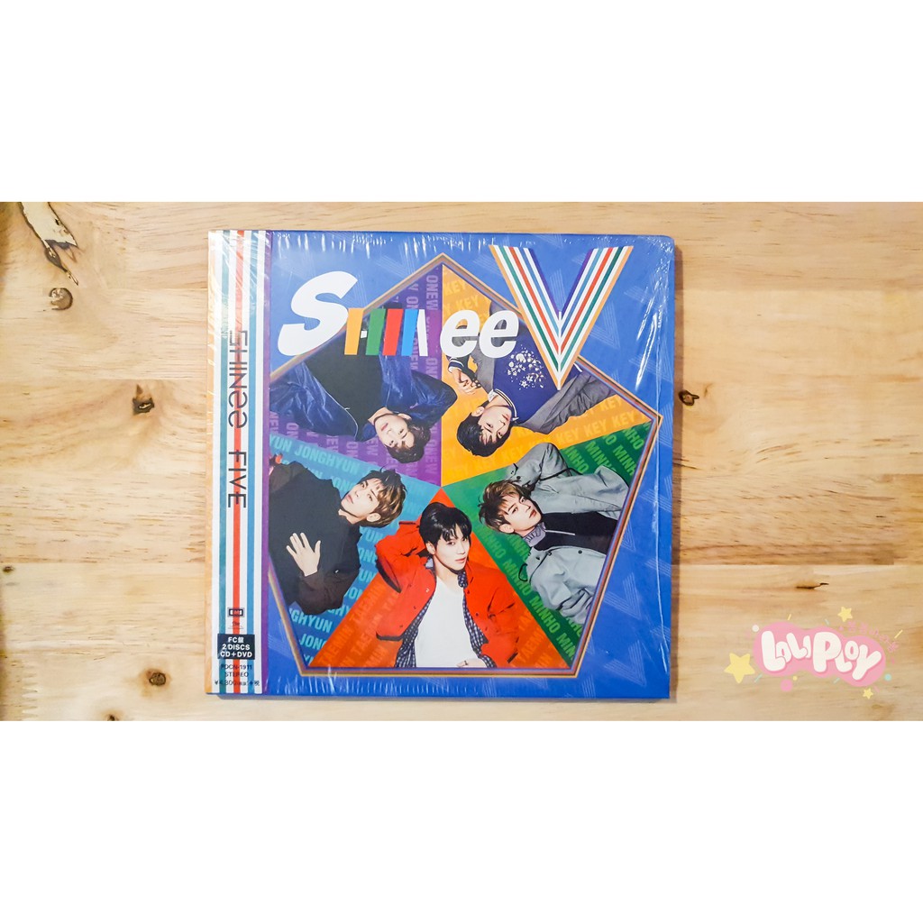 ส่งต่อ SHINee Japan 5th Album FIVE FC Limited Edition Cover | Shopee ...