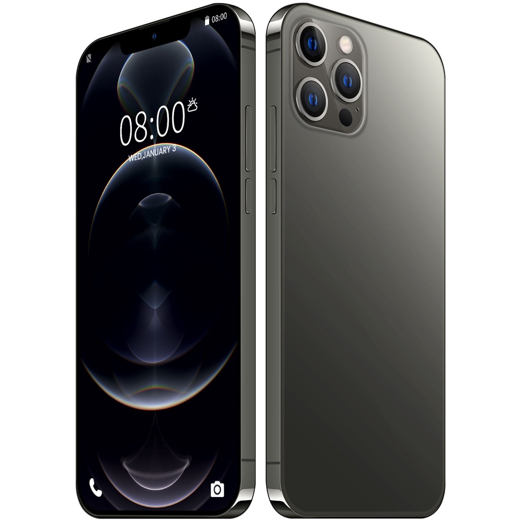 i12-Pro (Ram 4GB + Rom 64GB) โทรศัพท์มือถือ หน้าจอ 6.7" แบตฯอึด 6800 ...