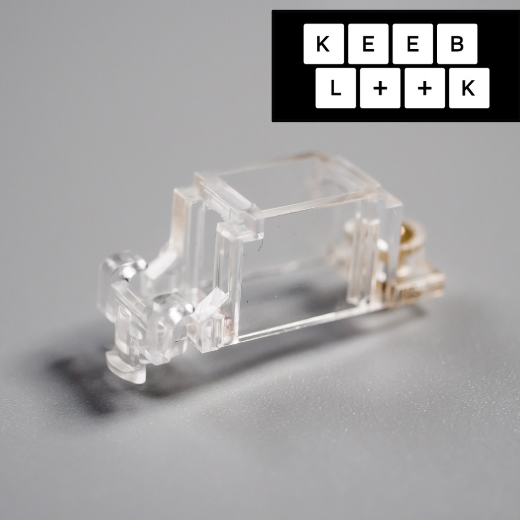 Durock Stabilizer V.2 ดำใส / ขาวใส stab ชุด 4*2u,6.25u/7u*1 ขนาด 60% ...