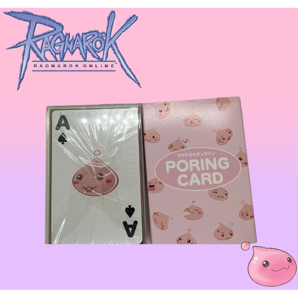 ไพ่รูป Poring จาก Ragnarok Online | Shopee Thailand