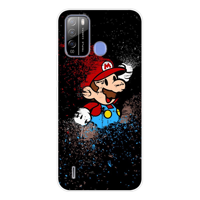 เคสสำหรับ itel Vision 1 Pro Case Silicone Back Cover Soft Casing itel ...