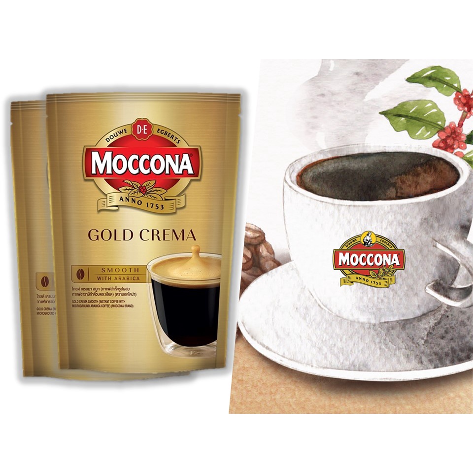 มอคโคน่า โกลด์ เครมมา สมูท 100 กรัม Moccona Gold crema smooth | Shopee Thailand