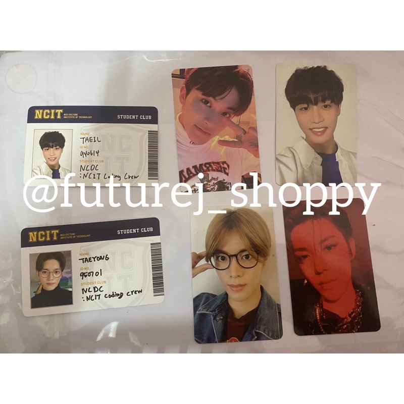 [ส่งฟรีลทบ] การ์ด NCIT NCT127 พี่แทอิล ***ซื้อครบ2ใบแถมซองการ์ด*** | Shopee Thailand