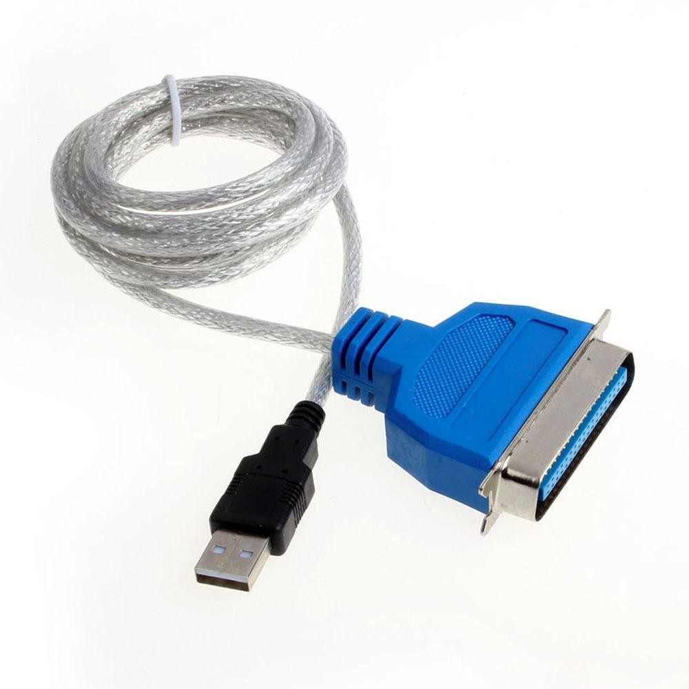 1.5M USB 2.0 To Parallel IEEE 1284 36-Pin Cable For Printer Scanner ...