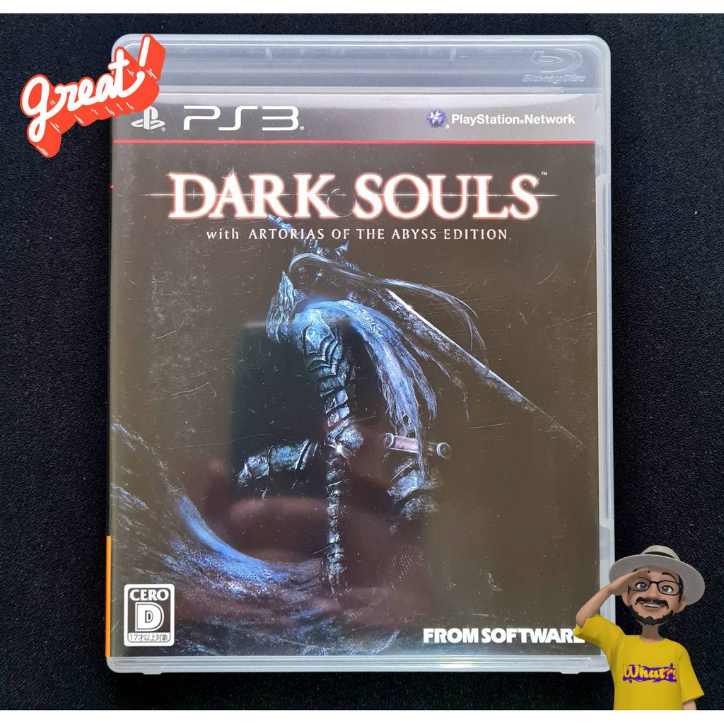 Dark Souls with Artorias of The Abyss Edition แผ่นเกมส์แท้ PS3 มือสอง | Shopee Thailand