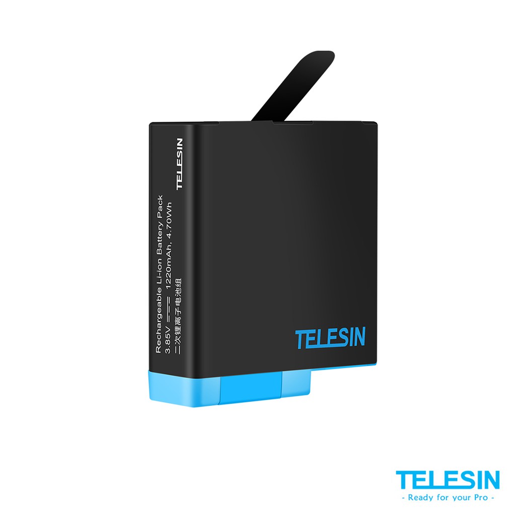 TELESIN® BATTERY แบตเตอรี่ สำหรับ โกโปร HERO 8 / 7 รุ่นใหม่ | Shopee ...