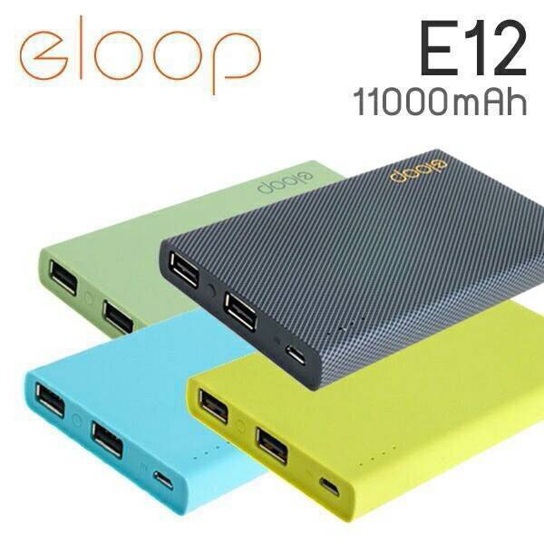 ของแท้!! พาวเวอร์แบงค์ Eloop E12 Power bank แบตสำรอง 11000 mAh** รับ ...