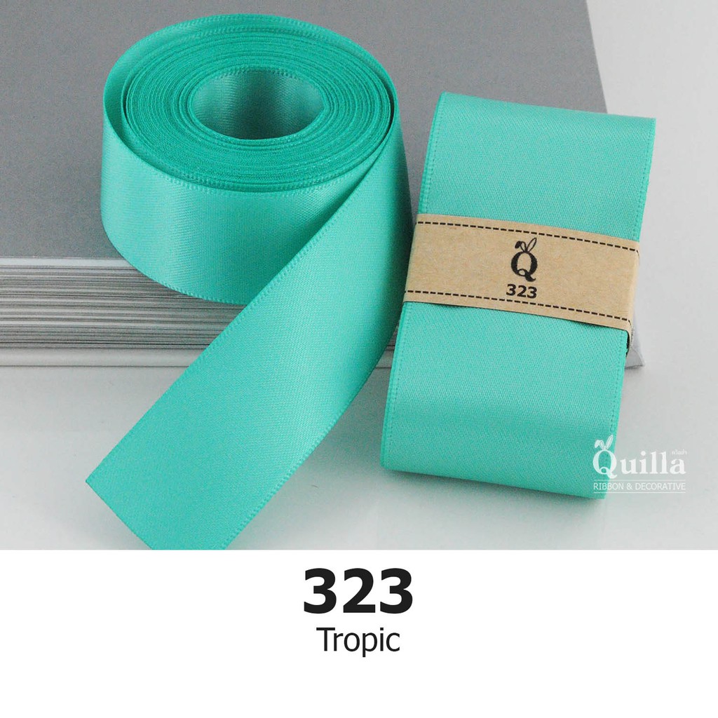 ริบบิ้นซาตินสองหน้า 16มิล (3/5) | Shopee Thailand