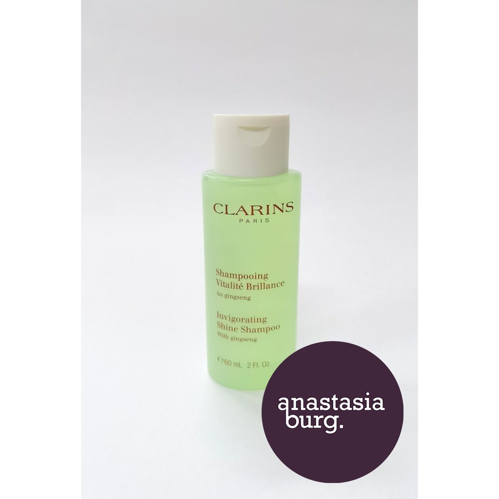 Clarins Invigorating Shine Shampoo ginseng/ Hair Conditioner Shea ...