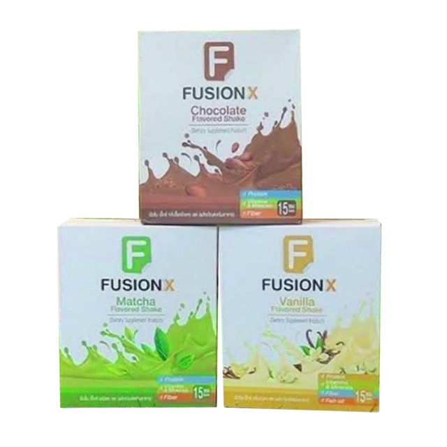 Fusion X สารอาหารครบ 5 หมู่ 1 กล่อง 15 ซอง | Shopee Thailand