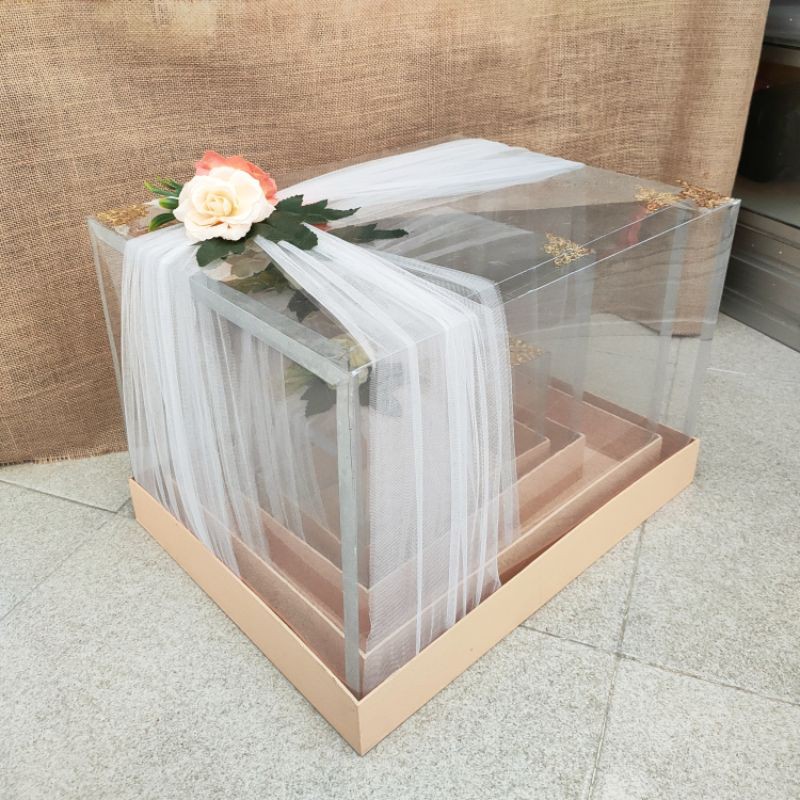 Gift BOX / delivery BOX / กล่องของขวัญแต่งงาน มี 3-4 BOXES | Shopee ...