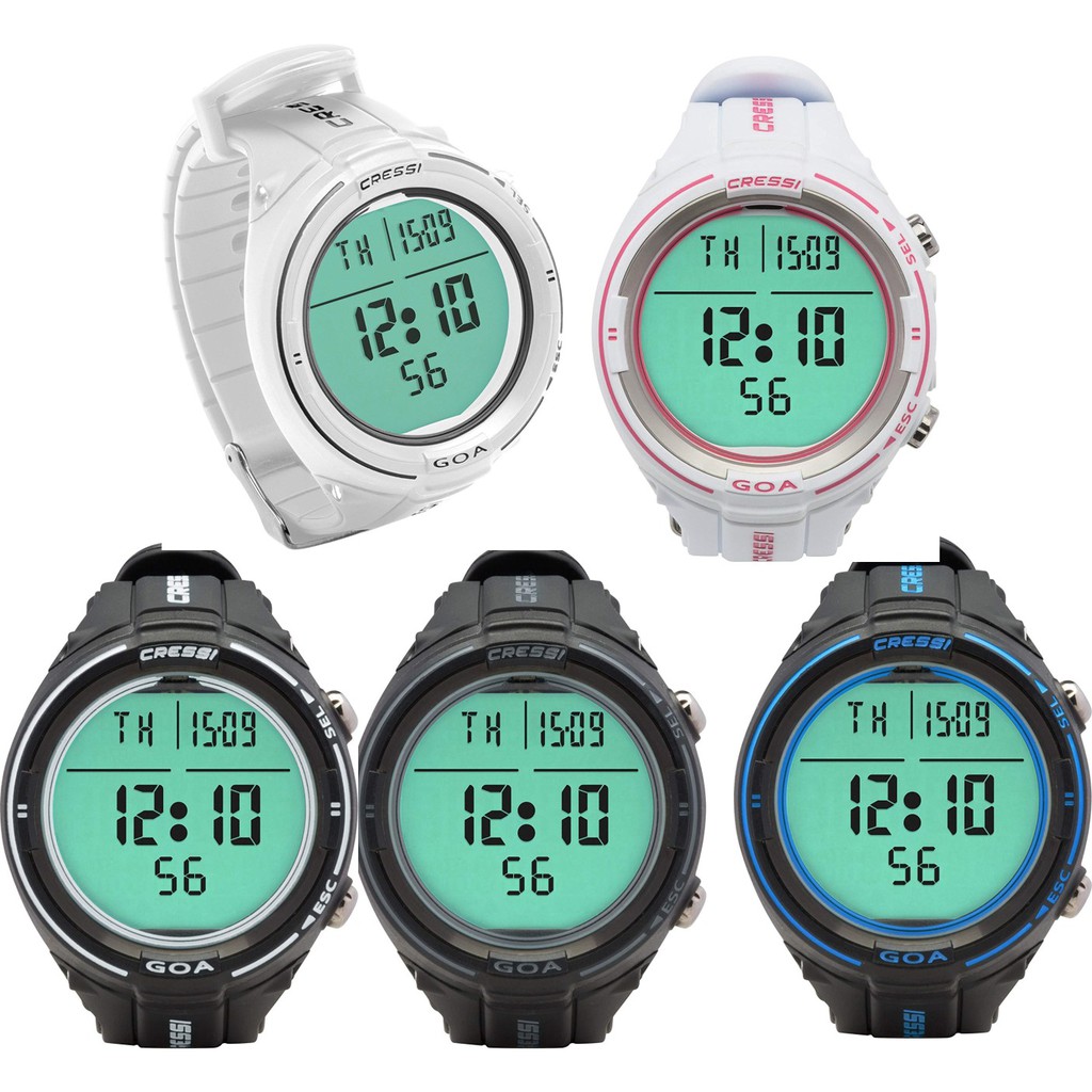 CRESSI GOA WATCH/COMPUTER-นาฬิกาดำน้ำ ไดฟ์ คอมพิวเตอร์ อุปกรณ์ดำน้ำ ...