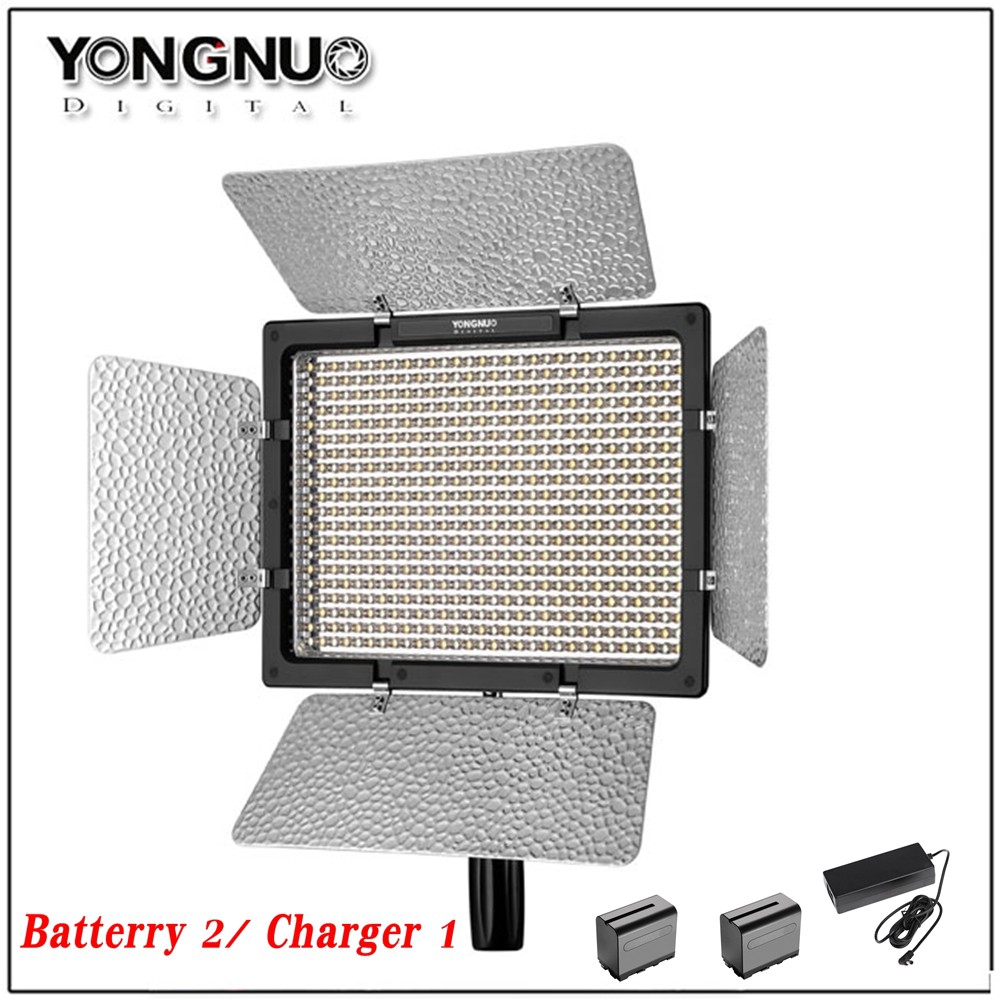 YONGNUO LED VIDEO LIGHT YN600L II+Adapter+Batterry 2 | Shopee Thailand