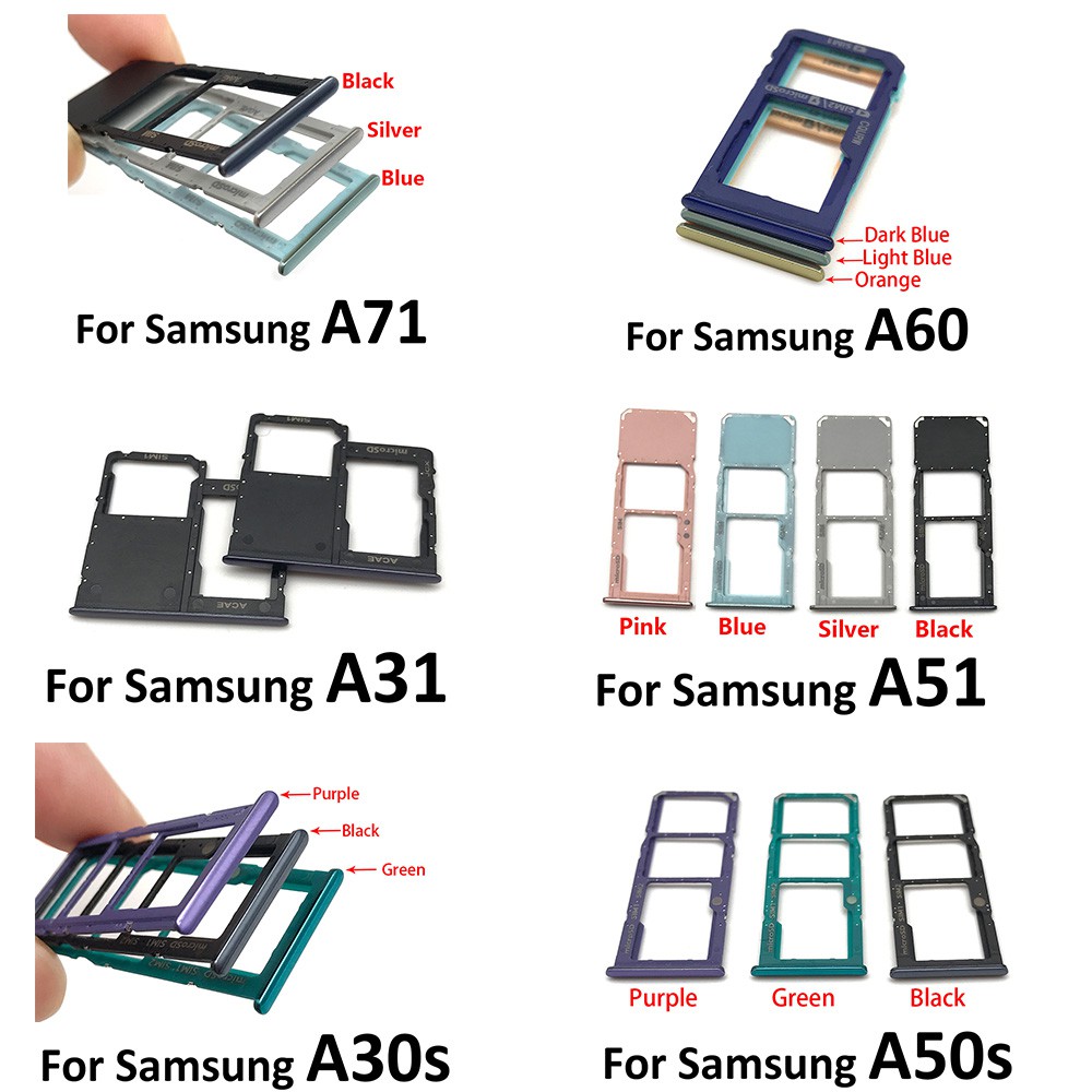 ถาดซิม Samsung A10 A10s A20 A20s A30 A50 A70 A21S A51 A71 A31 A30s A50s ...