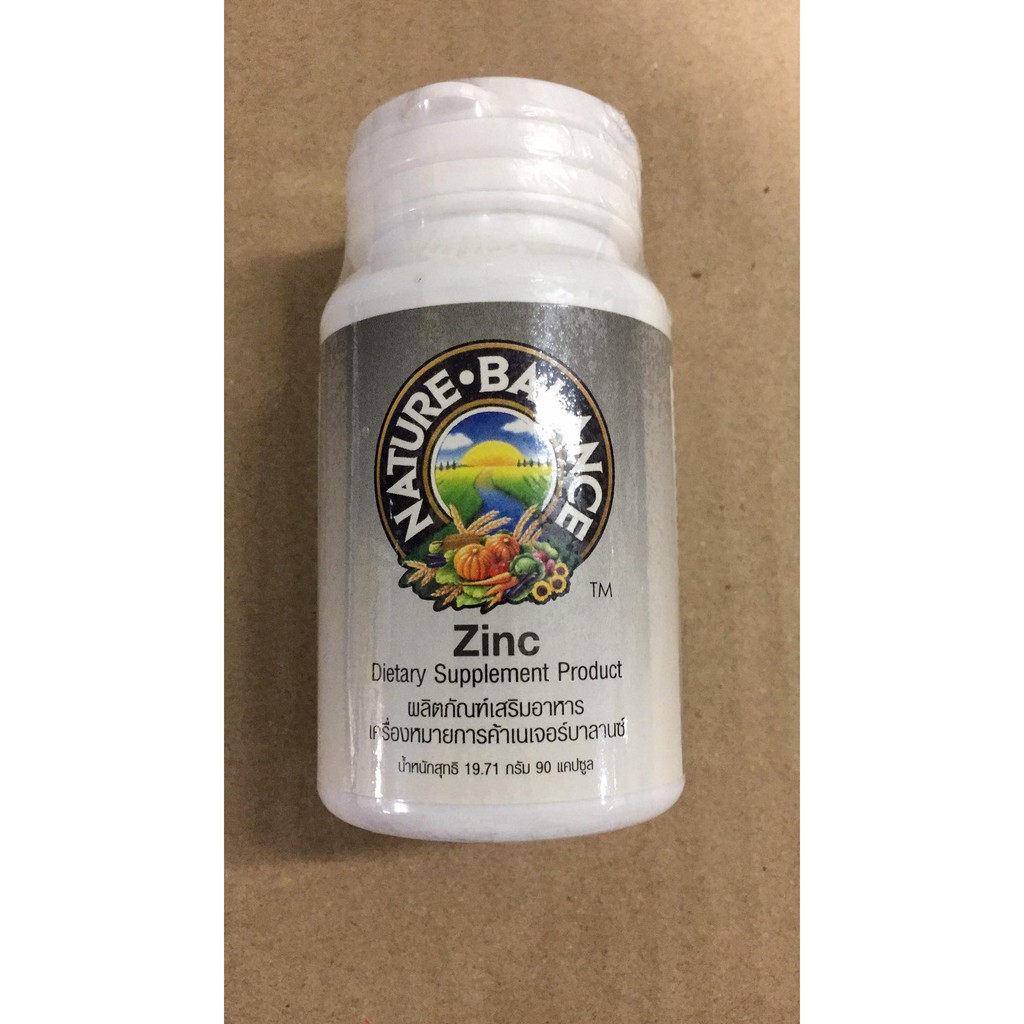 N Nature Balance Zinc เนเจอร์บาลานซ์ ซิงค์ 90 แคปซูล | Shopee Thailand