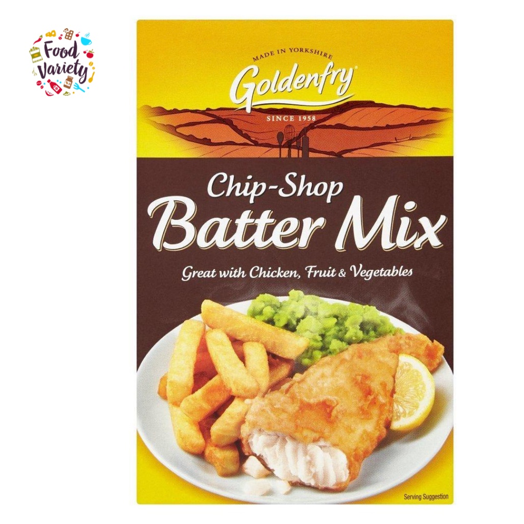 [BestBefore-31Oct2025] Goldenfry Chip Shop Batter Mix 170g | Shopee ...