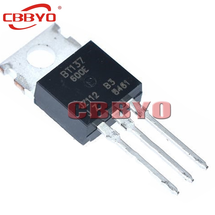 10pcs BT137-600E TO220 BT137-600 TO-220 BT136-600E BT138-600E BT139-600E BT136-800E BT137-800E ...