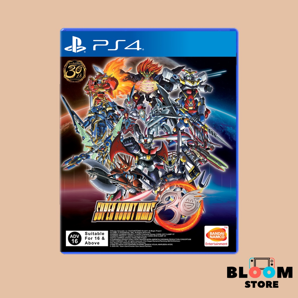 PlayStation 4 : PS4 SUPER ROBOT WARS 30 (ENGLISH) (ASIA) | Shopee Thailand
