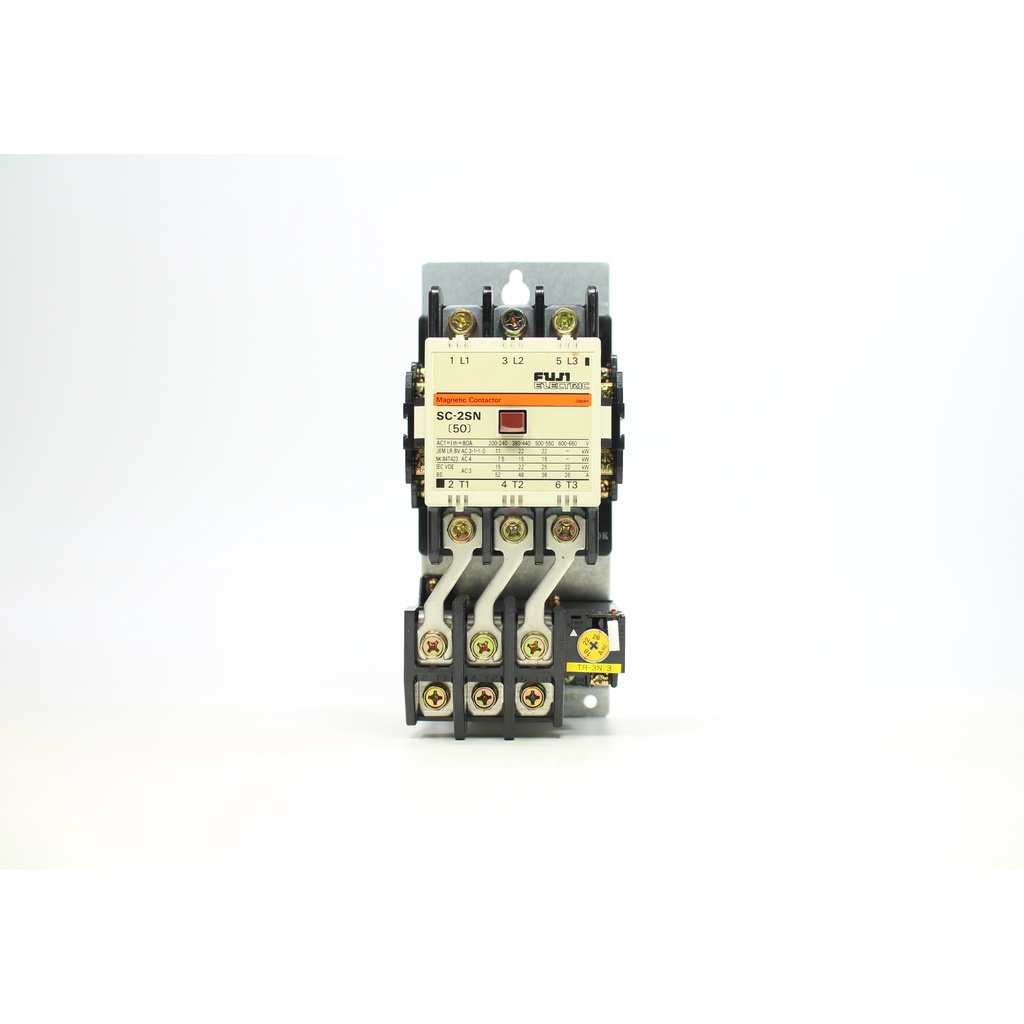 SW-2SN/3H Fuji Electric MAGNETIC CONTACTORS FUJI SC-2SN+TR-3N/3 18-26A ...