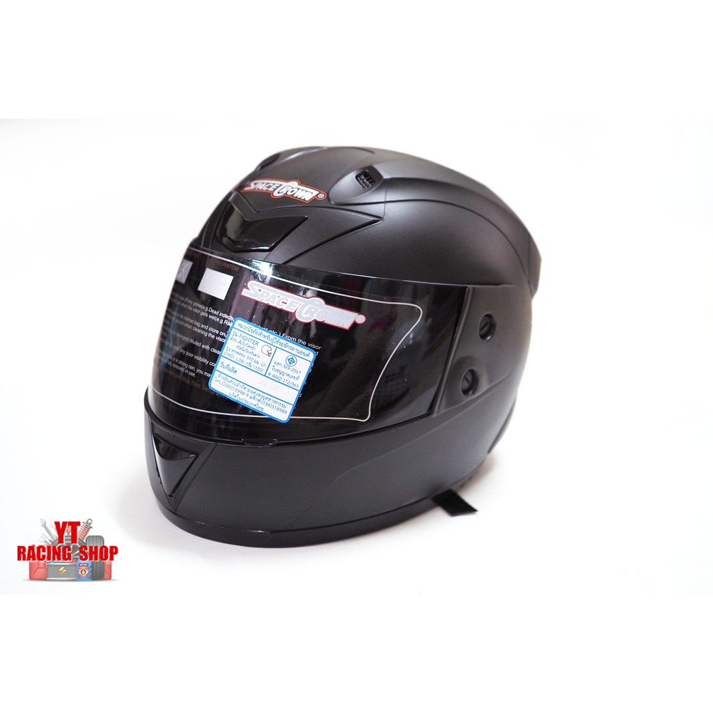 หมวกกันน็อค Space Crown รุ่น Fighter STK หมวกกันน็อคเต็มใบ | Shopee ...