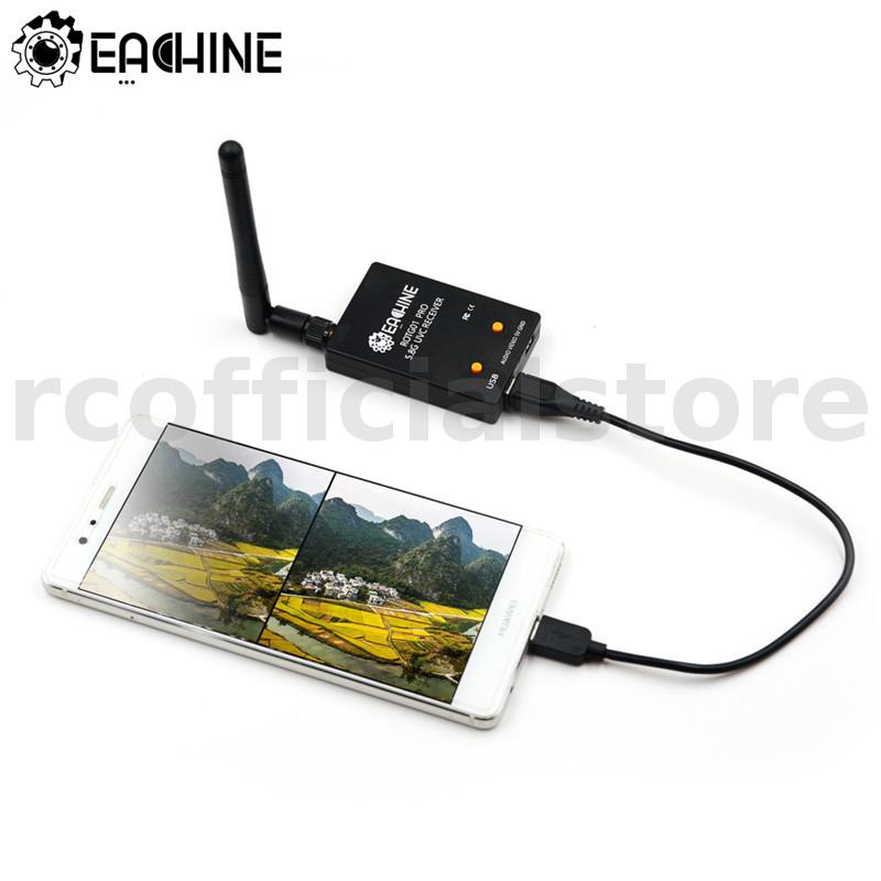 Eachine ROTG01 Pro UVC OTG 5.8G 150CH Full Channel FPV Receiver W/Audio ...
