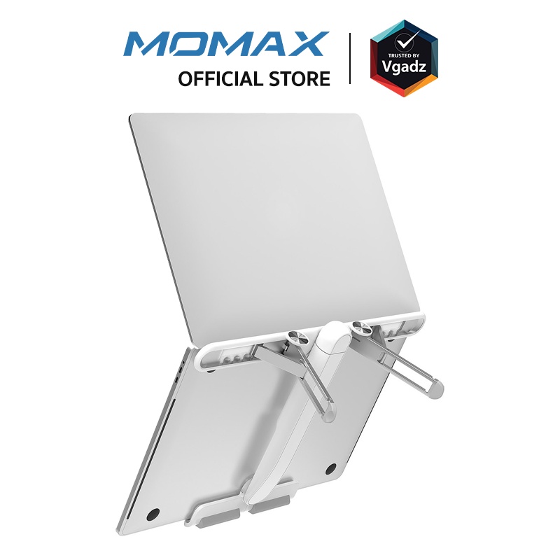 Momax รุ่น Fold Stand Tabletop Stand ขาตั้งโน้ตบุ๊ค | Shopee Thailand