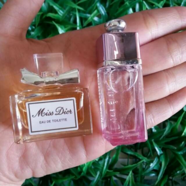 เทสเตอร์น้ำหอม miss dior+ addict 2 ขวด ขวดละ 5ml หัวแต้ม | Shopee Thailand