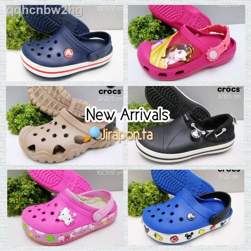 รองเท้าเด็ก ร้องเท้าแตะ 🐊Crocs🐊 (มือสอง) set 2 ไซส์ 17 - 22 cm | Shopee Thailand