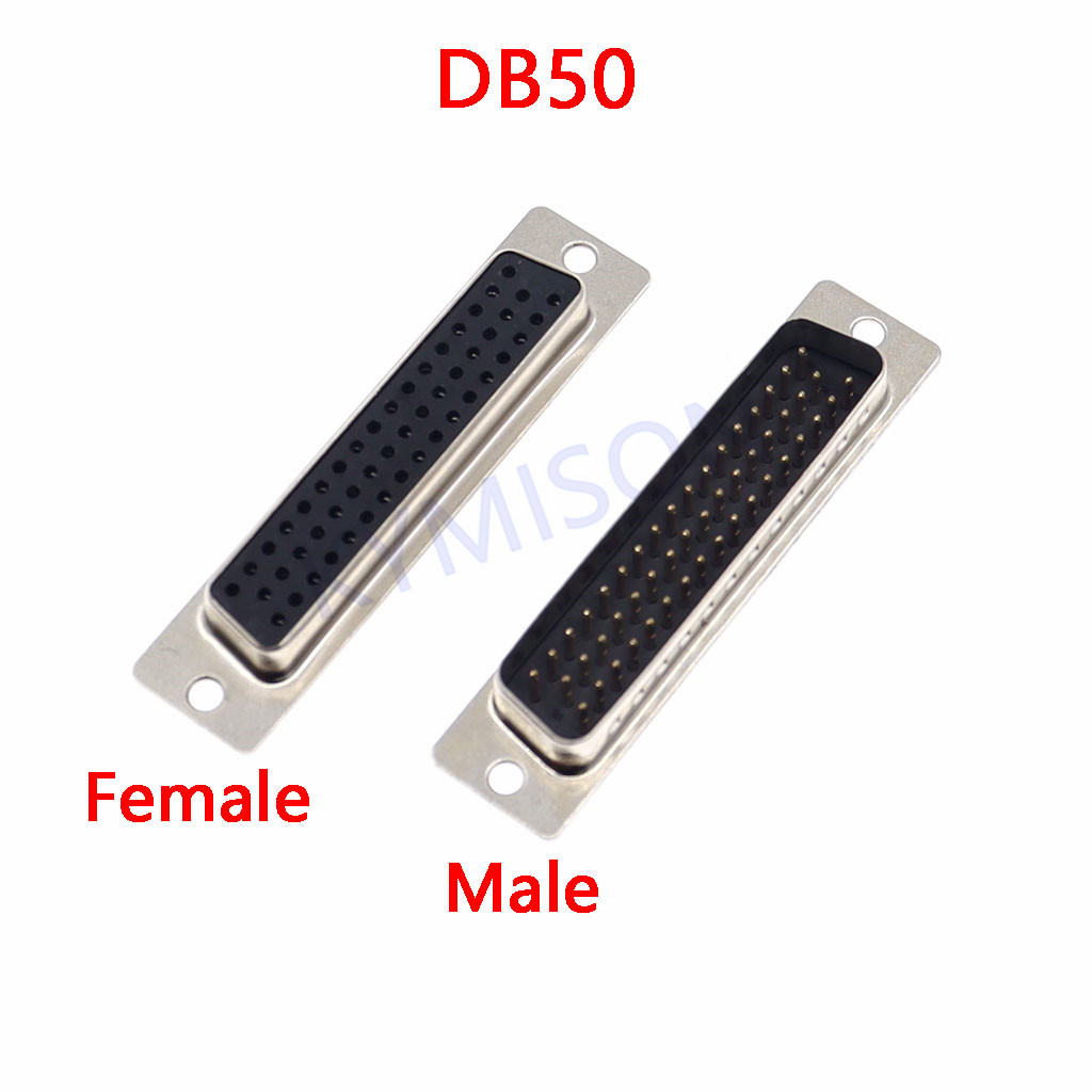 อะแดปเตอร์ซ็อกเก็ตเชื่อมต่อ DB9 DB15 DB25 DB37 DB50 รูพิน ตัวเมีย ...