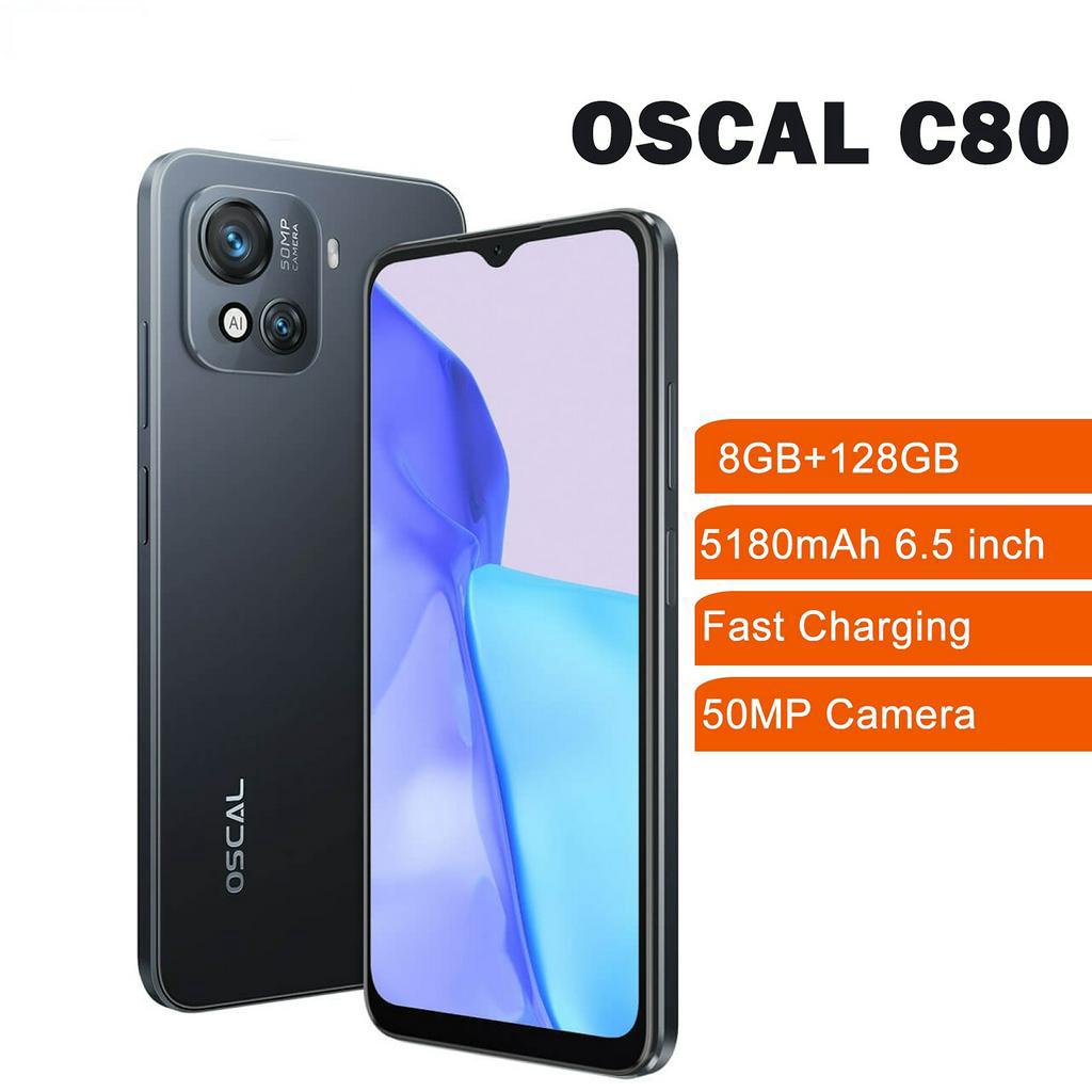 Blackview Oscal C80 Smartphone 8GB+128GB Octa Core Android 12 50MP ...