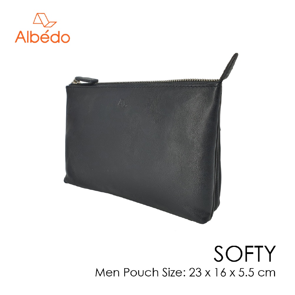 [Albedo] SOFTY MEN POUCH กระเป๋าอุปกรณ์สำหรับผู้ชาย รุ่น SOFTY ...