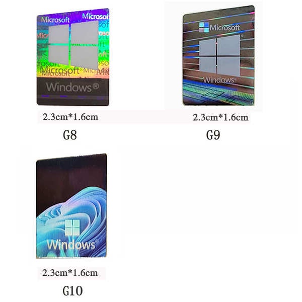 เปลี่ยนสี Windows10 สติกเกอร์ WIN10 ป้าย WIN11 WINDOWS สติ๊กเกอร์ฉลาก LOGO WIN Label | Shopee ...