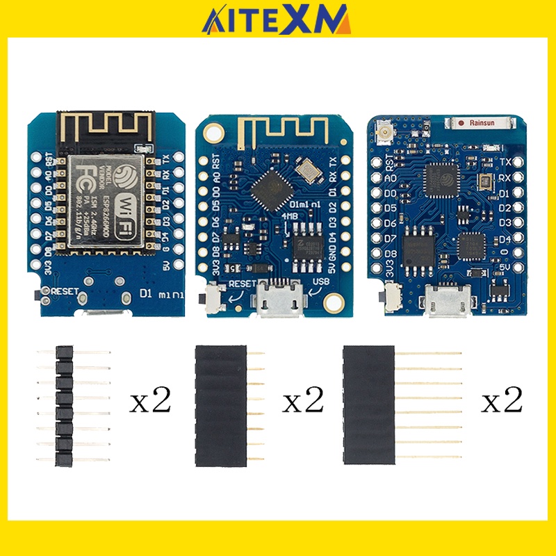 บอร์ดไมโครคอนโทรลเลอร์ ESP8266 ESP-12 ESP-12F CH340G CH340 V2 USB WeMos ...