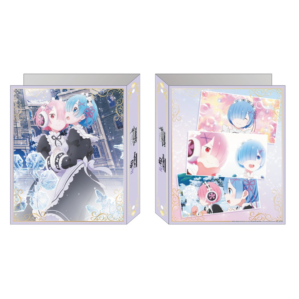 แฟ้มสะสมการ์ด Bushiroad Card Binder Re:Zero Kara Hajimeru Isekai no ...