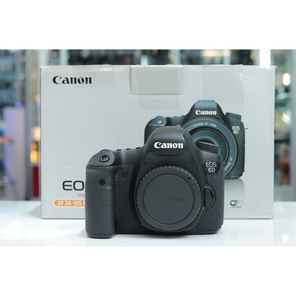 Canon EOS 6D ( Body ) สภาพสวย อุปกรณ์ครบกล่อง | Shopee Thailand