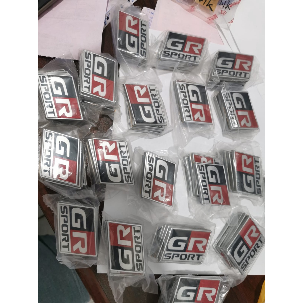 Original RAIZE FORTUNER RUSH YARIS VIOS INNOVA Avanza GR SPORT โลโก้ ...