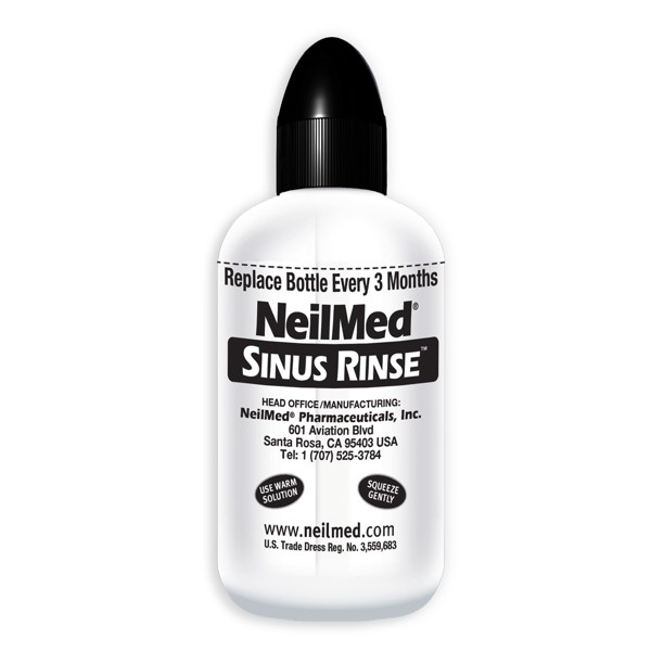NeilMed Sinus Rinse Squeeze Bottles ขวดเปล่าสำหรับผสมน้ำเกลือล้างจมูก ...