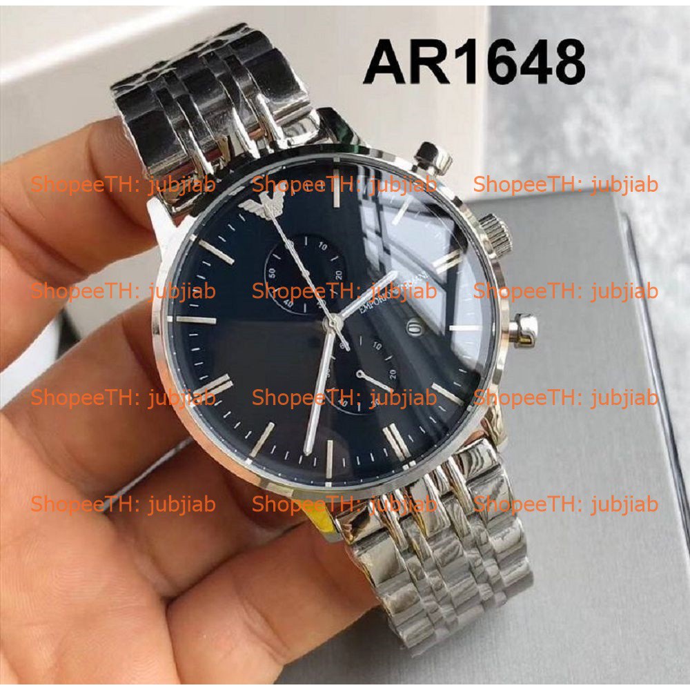 [Pre] AR0389 AR0399 AR1648 AR1721 AR1934 43mm Mens Watch Emporio Armani ...