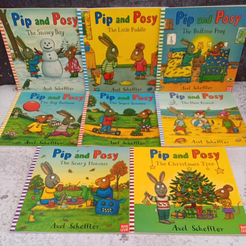 (New) Pip and Posy By Axel Scheffler (ขายแยกเล่ม) | Shopee Thailand